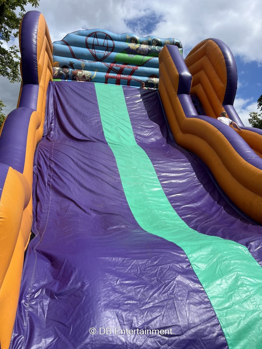 Double Level Giant Event Mega Slide - Inflatable Funfair & Exhibition ...