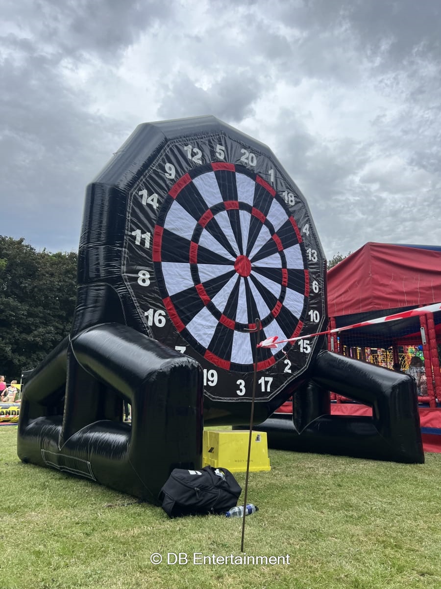 Football Darts Combi With Penalty Shootout - Inflatable Funfair ...