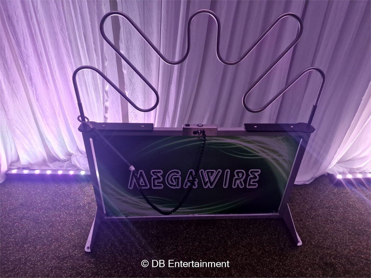 Buzz Wire Hire, Branded Giant Buzz Wire Game Hire UK