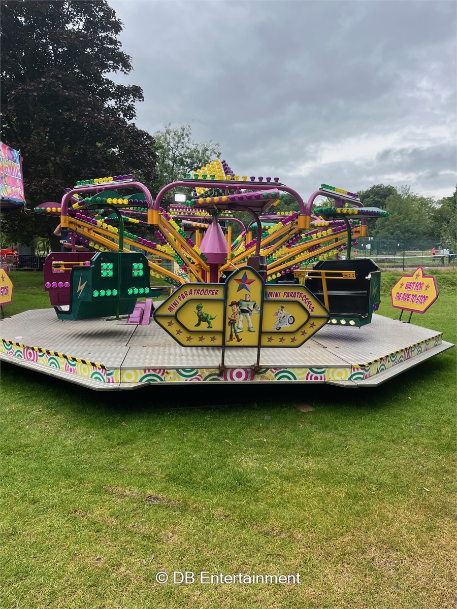 Juvenile Mini Paratrooper Children's Ride - Inflatable Funfair ...