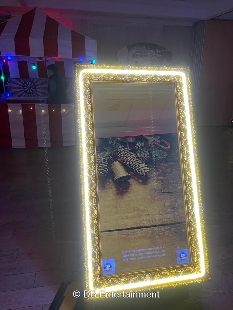 Magic Selfie Mirror Photo Booth Hire - Inflatable Funfair & Exhibition ...